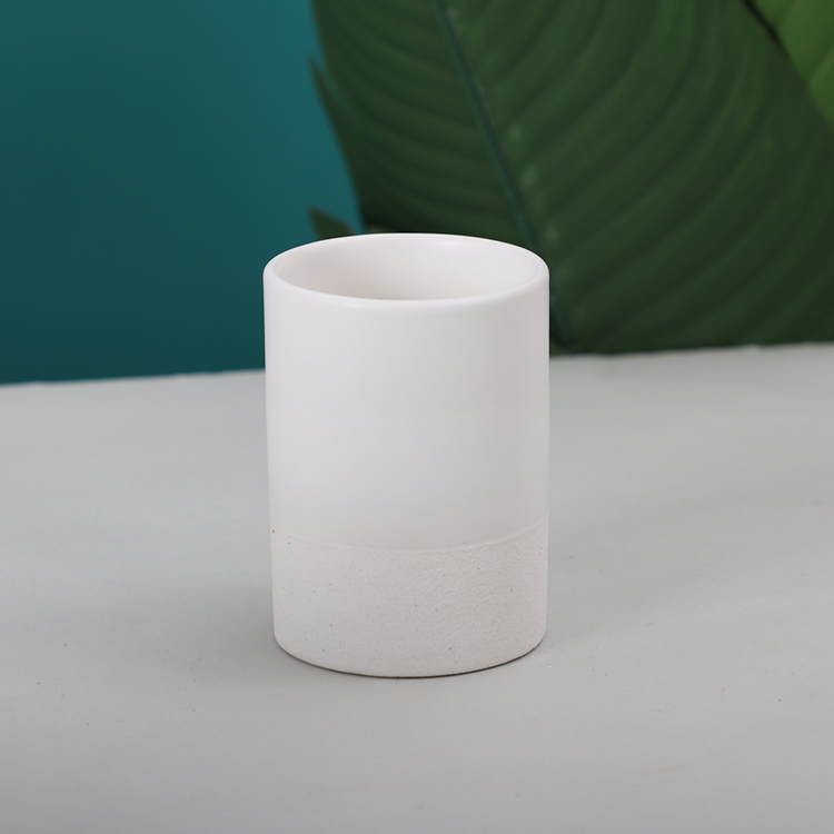 Custom style ceramic candle jar