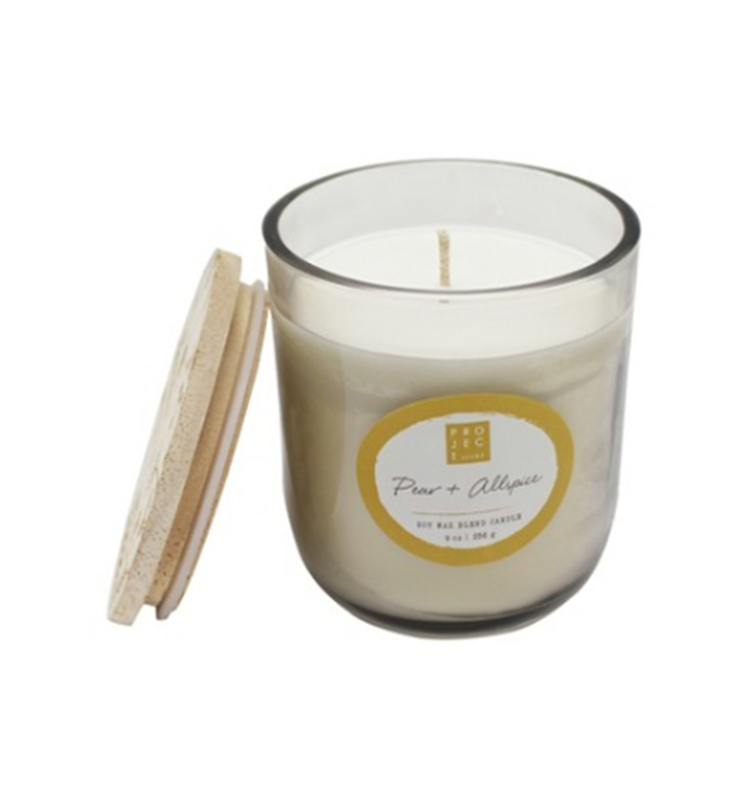 Luxury custom candle glass jar